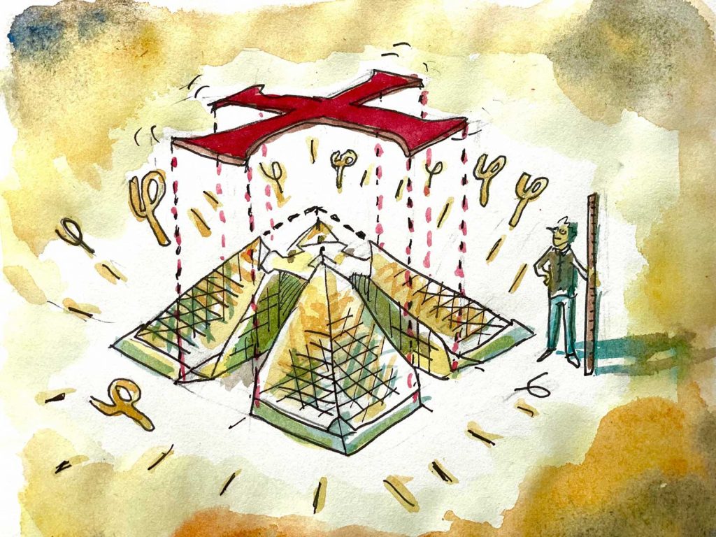 Le nombre d'or et la pyramide du centre de la France / tribune du ...